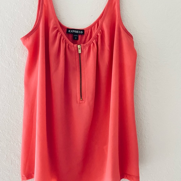 Express | Tops | Express Tank With Zipper | Poshmark